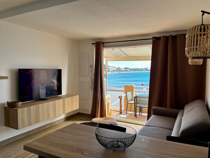 Mar Vivo : Appartement 4 Pers. En Bord De Mer - La Seyne-sur-Mer