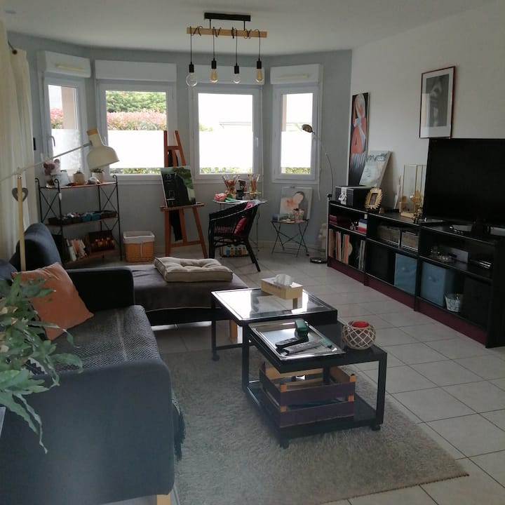 Chambre Avec Lit De 160x190 Pour Un Couple - Saumur