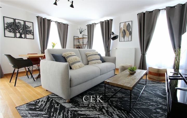 Tera4 Agréable Appartement Pour 8p à Disneyland - Esbly