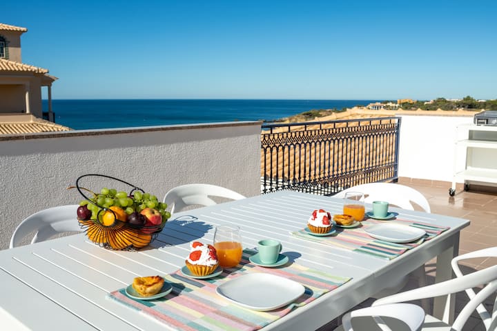 Sunny Paradise: Vues Mer, Proche Plages Et Piscine - Albufeira