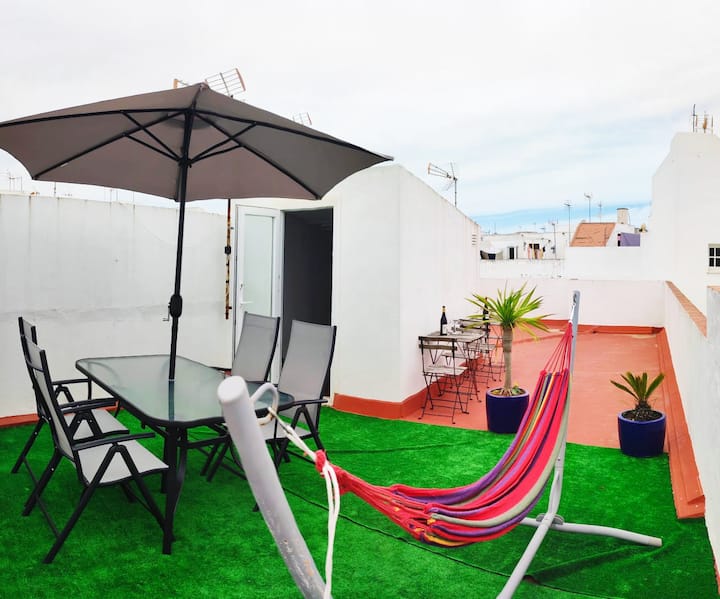 Penthouse Conil Avec Terrasse Privée - Conil de la Frontera