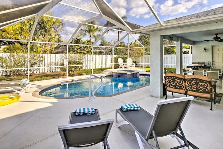 Sun-dappled Cape Coral Oasis, 5 Mi To Beach! - Cape Coral, FL