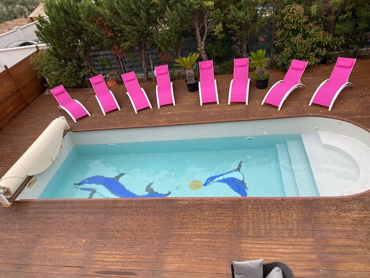 Magnifique Villa Avec Piscine à Coté De La Plage - Frontignan