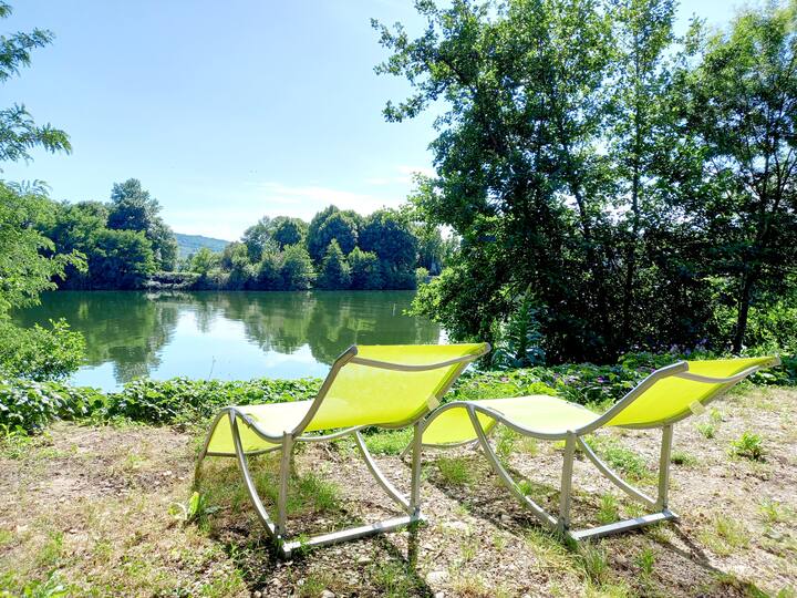 Gîte Au Bord Du Lot, Calme, Pêche Et Baignade - Ibis Villeneuve Sur Lot