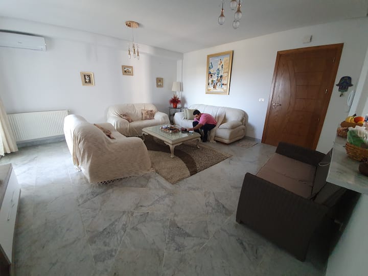 Lovely 3-bedroom By The Beach - Nabeul‎