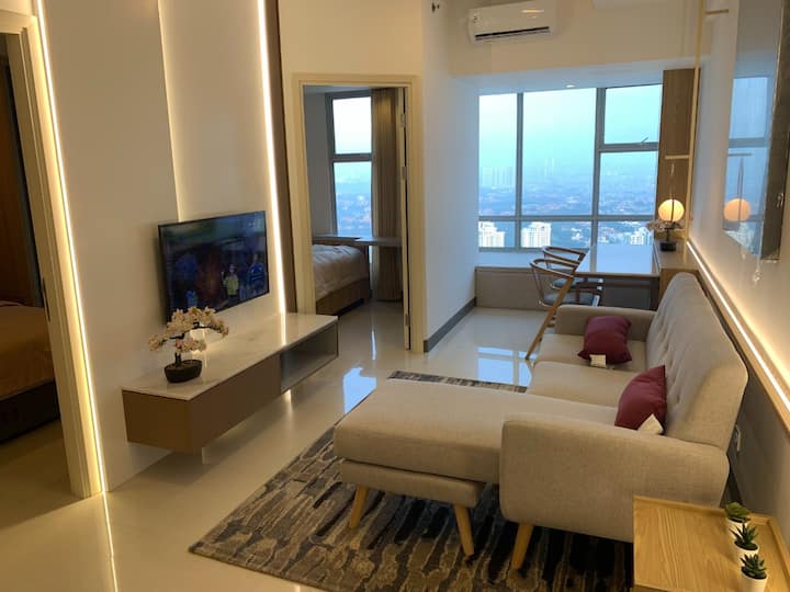 Benson Pakuwon Mall 2br City Sky View - スラバヤ
