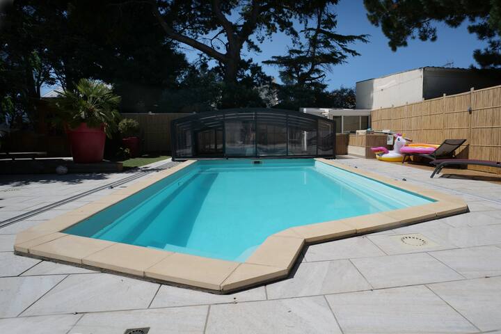 Maison Piscine 10 Couchages Pornichet  La Baule - Pornichet