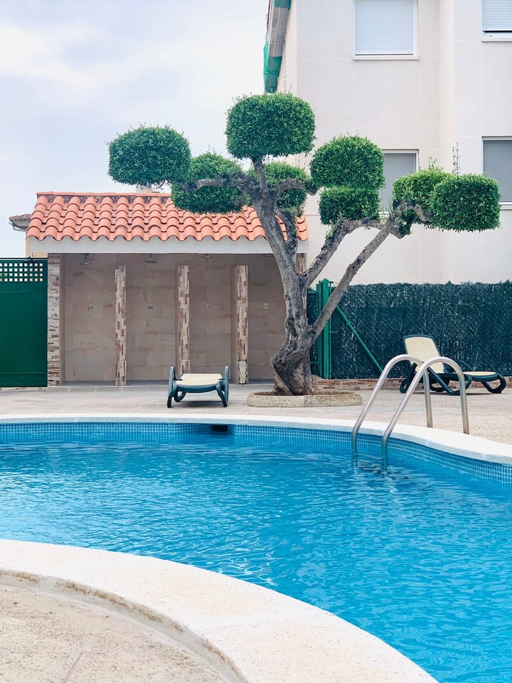 Precioso Apto. Con Piscina A 3' De La Playa - Altafulla