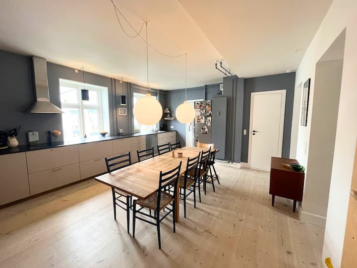 Bright And Spacious Apartment - Center Of Nørrebro - Kopenhagen