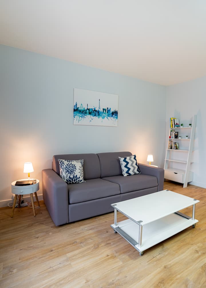 Studio Lumineux Au Cœur De Paris – Vue Tour Eiffel - París