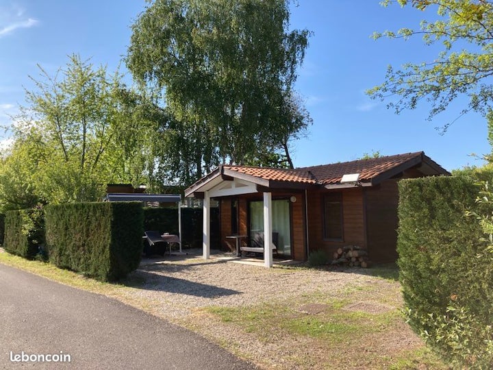 Chalet Douillé Camping Le Bimbo - Biscarrosse