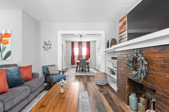 Earthy Escape - Renovated And Clean 5 Min To Dwtn - Garfield Park Indianapolis