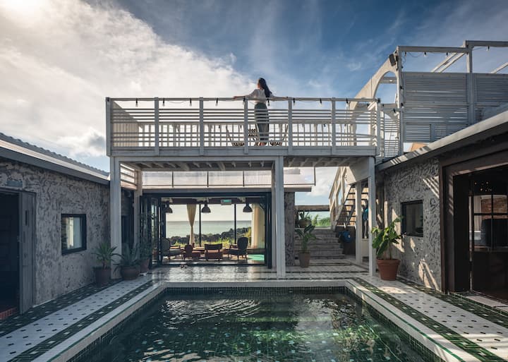 오션뷰 프라이빗 온수풀, 리아드 - Jeju