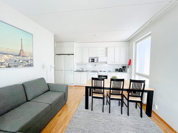 Roomy 2br Apartment With Wifi + Sauna - Oulu