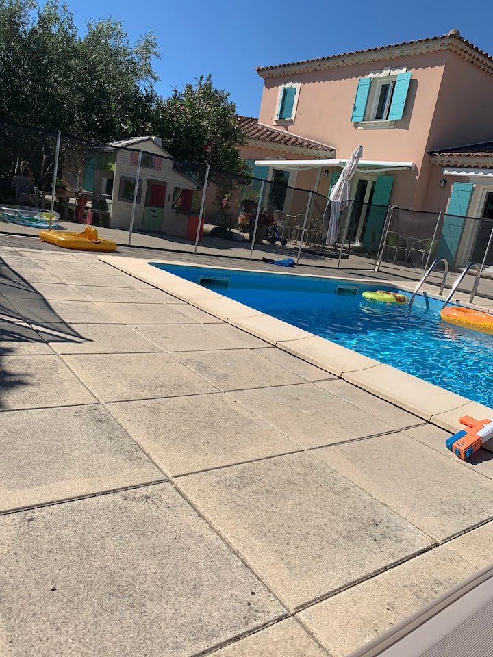 Belle Villa 8 Personnes Avec Piscine - Crillon-le-Brave