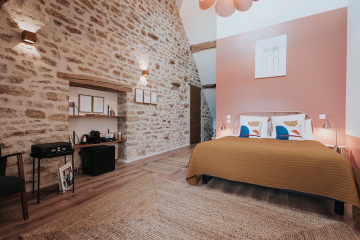 Chambre Supérieure, Vue Vignes - Nolay