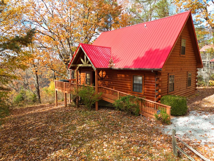 Cozy Bluff View Cabin W/ Hot Tub In Monteagle - Monteagle, TN
