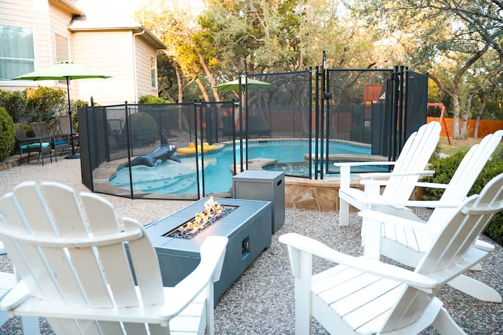 Huge Luxury House/heated Pool/hot Tub By Seaworld - サン・アントニオ, TX