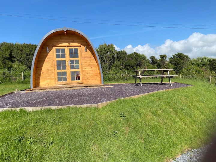 Poole Farm Pods. The Ruby 1 Lodge . - Woolacombe