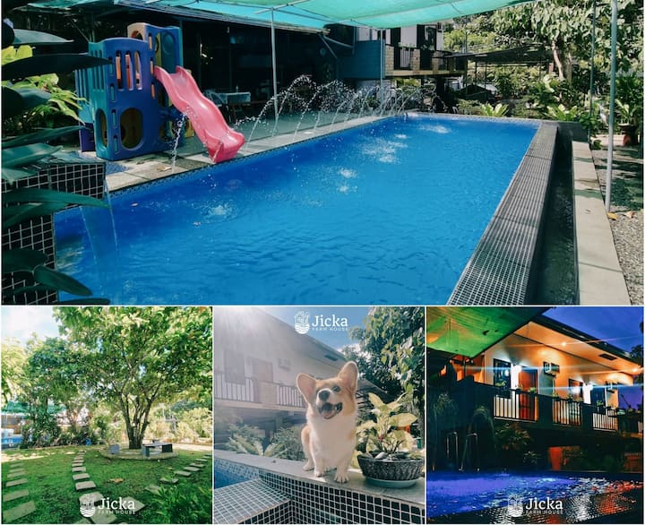 Farm House Near Tagaytay W/ Pool, Jacuzzi, Garden - Silang