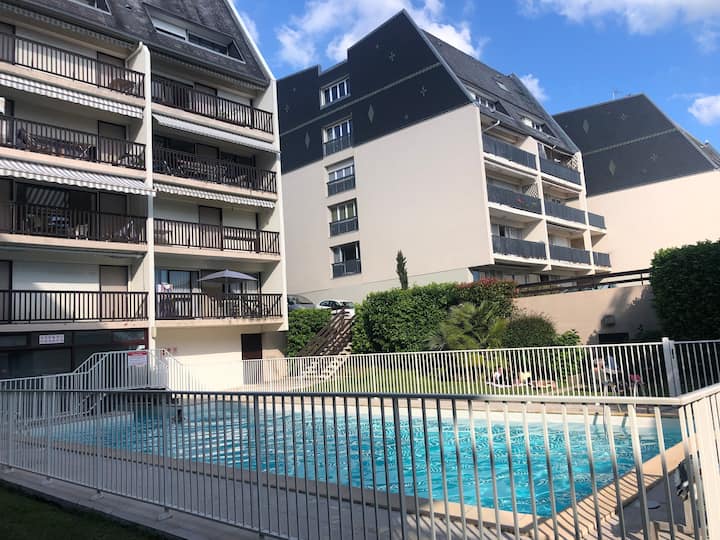 Superbe Studio Terrasse Privé & Piscine Chauffée - Trouville-sur-Mer