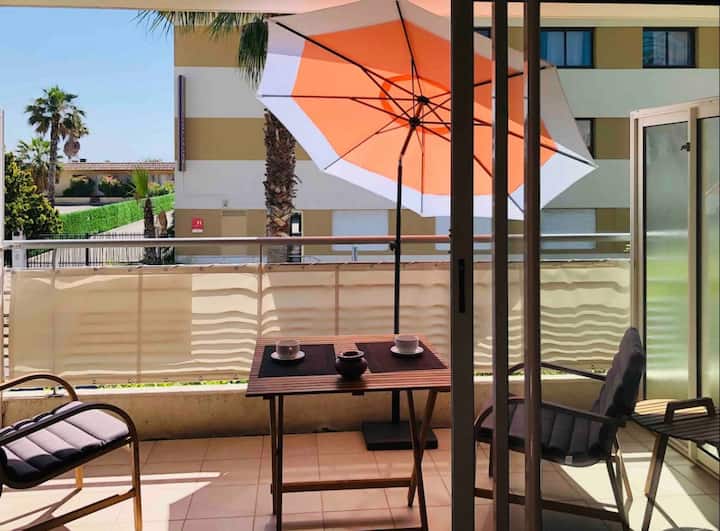 Joli Studio 3* En Bord De Mer & Parking Privé - Plage des Bouches du Loup