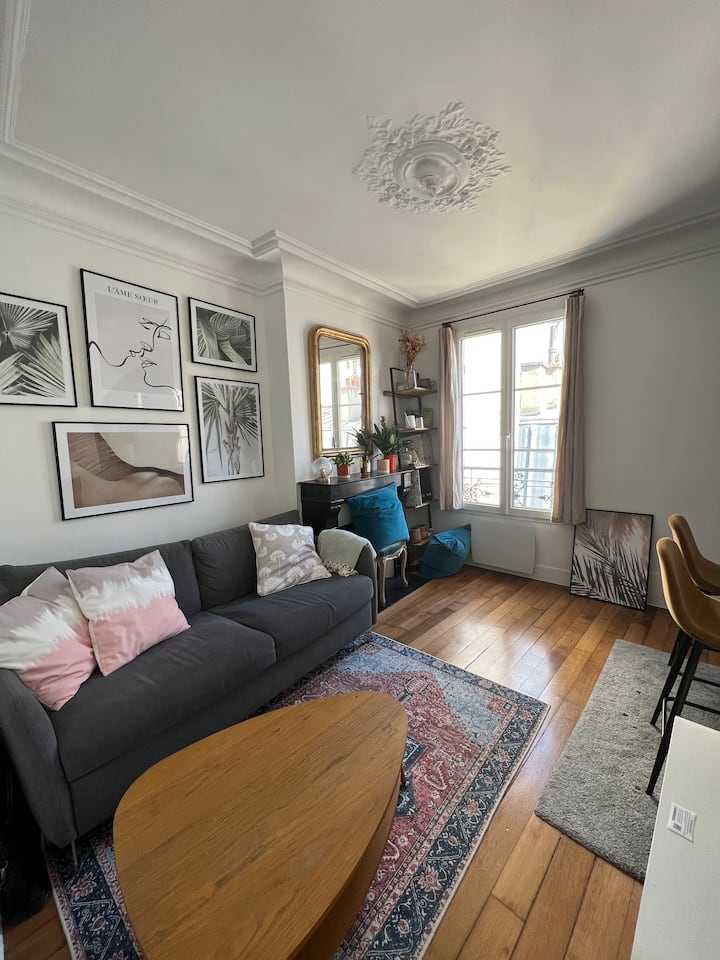 Charmant Appartement Avec Terrasse Et Ascenseur - Paris