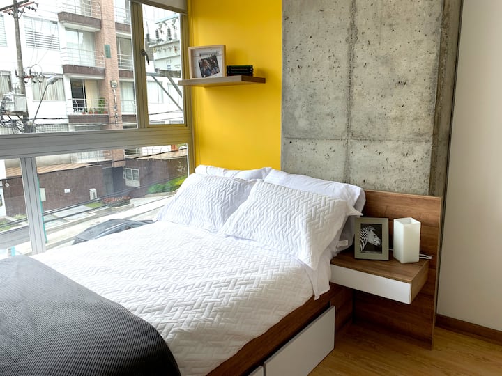 Apartaestudio Cama Semidoble - Manizales