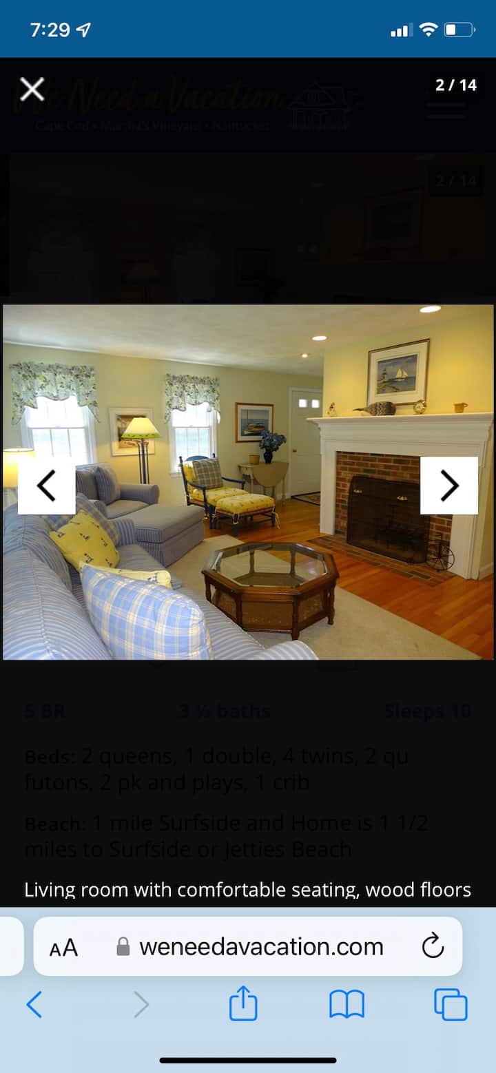 Large Private Home Nestled In The Pines. - Nantucket, MA