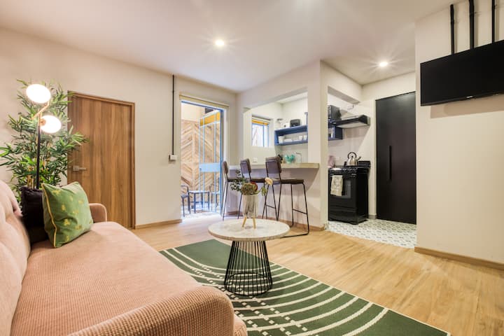 Condesa | Inner Loft With Private Patio - Mexico City