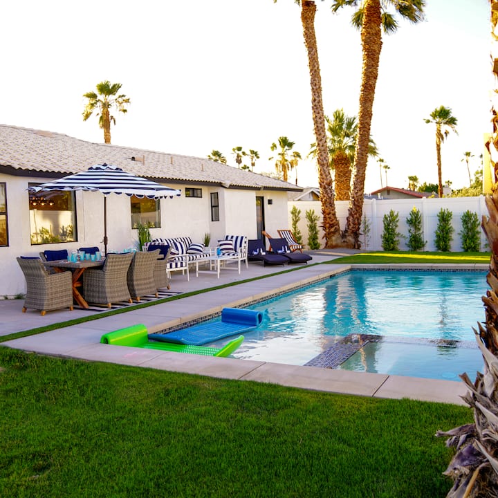 Posh Palms Vacation Villa | Hot Tub | Pool - Cathedral City, CA