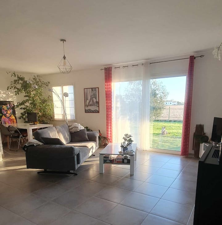 Chambre Dans Maison Sympa Avec Jardin. - Saujon