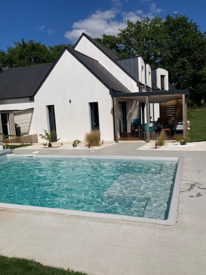 Villa-piscine Entre Terre Et Mer-golfe Du Morbihan - Vannes