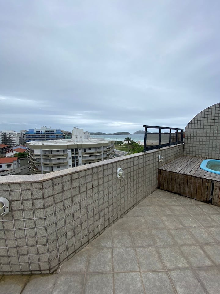 Cobertura Com Vista Para A Praia! - Cabo Frio