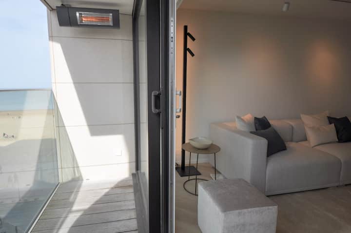 Top Appart Moderne Zoute Plage (2 Vélos Inclus) - Brugge