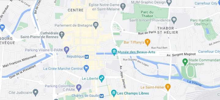 Appartement Centre Ville Rennes (St Helier) - Rennes