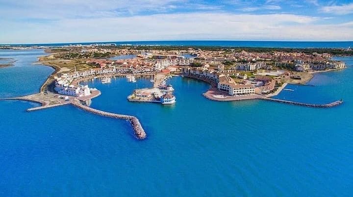 Superbe T2 Moderne En Bord De Mer Tout éQuipé - Le Barcarès