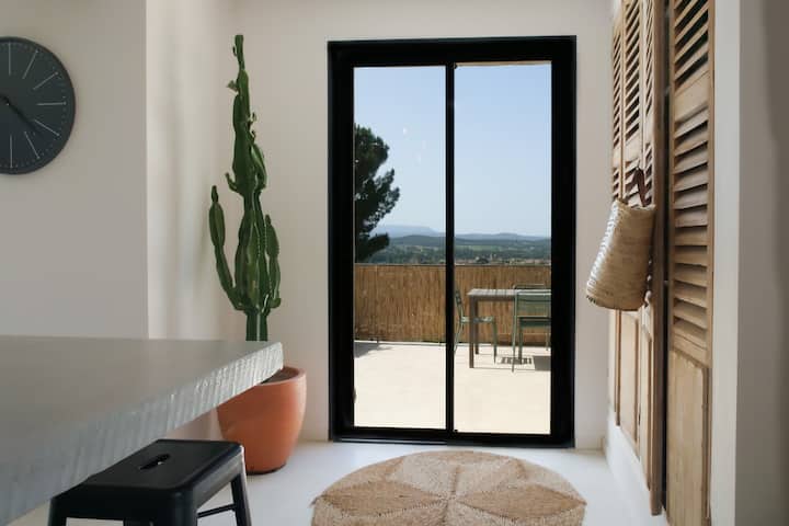 Maison Avec Vue Dans Le Luberon - Pertuis
