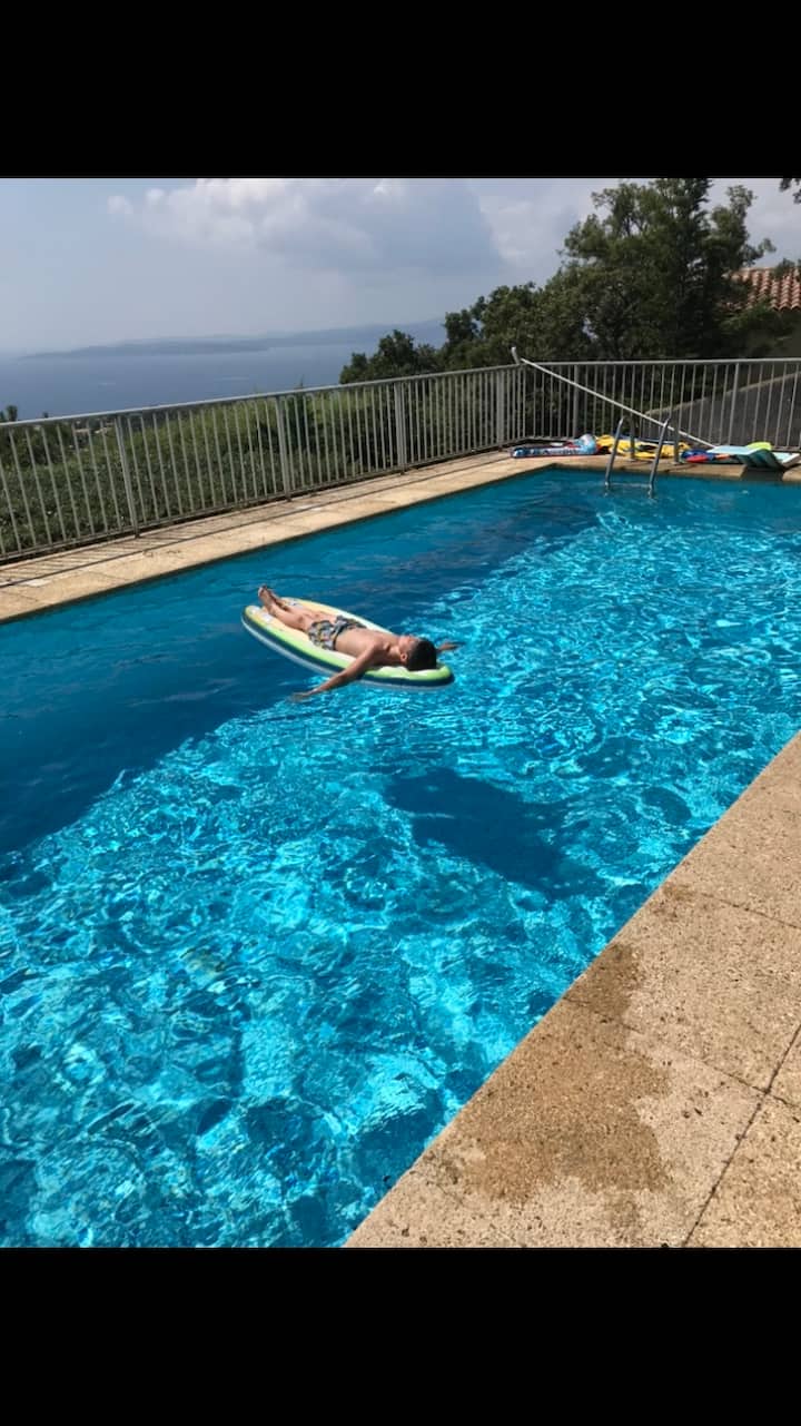 Villa Grande Terrasse Avec Vue Panoramique Sur Mer - Roquebrune-sur-Argens