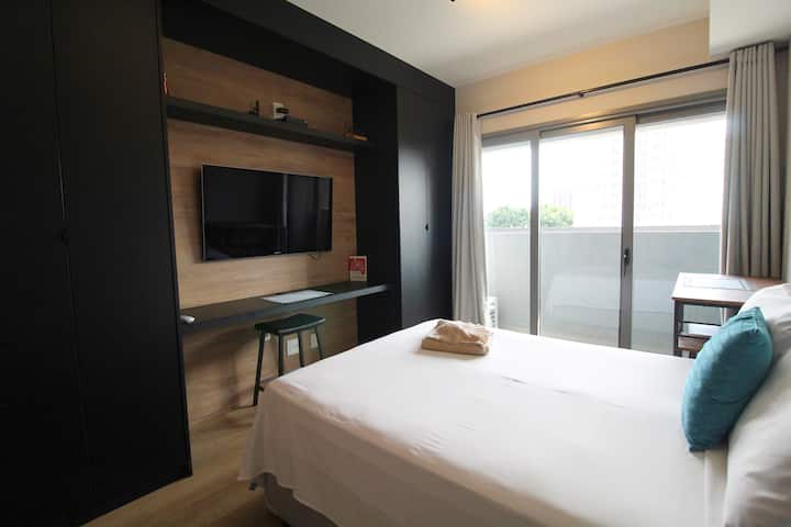 Apto Moema Ao Lado Metrô E Shop Ibirapuera - São Paulo