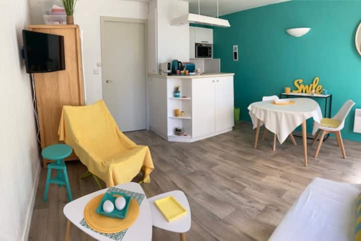 Plage Benoît à 80 Mètres
Terrasse Et Parking - Plage Le Pouliguen