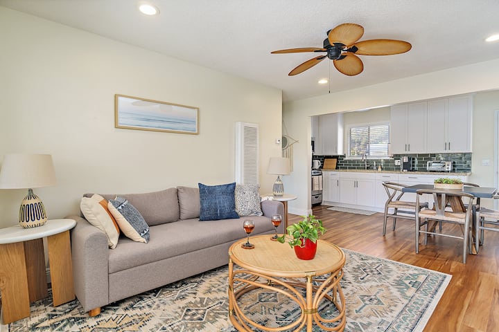 Shoreline Suite | Spacious King 1br Steps To Sand - Montana