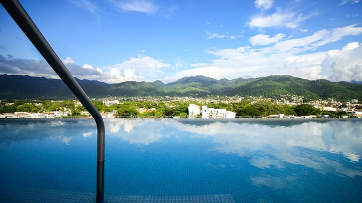 Piso 6 "Origen Versalles" Vista Y Arte Wifi 200mb - Puerto Vallarta