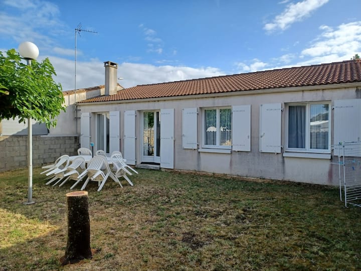 Charmante Maison Amicis Avec Jardin - Île d'Oléron