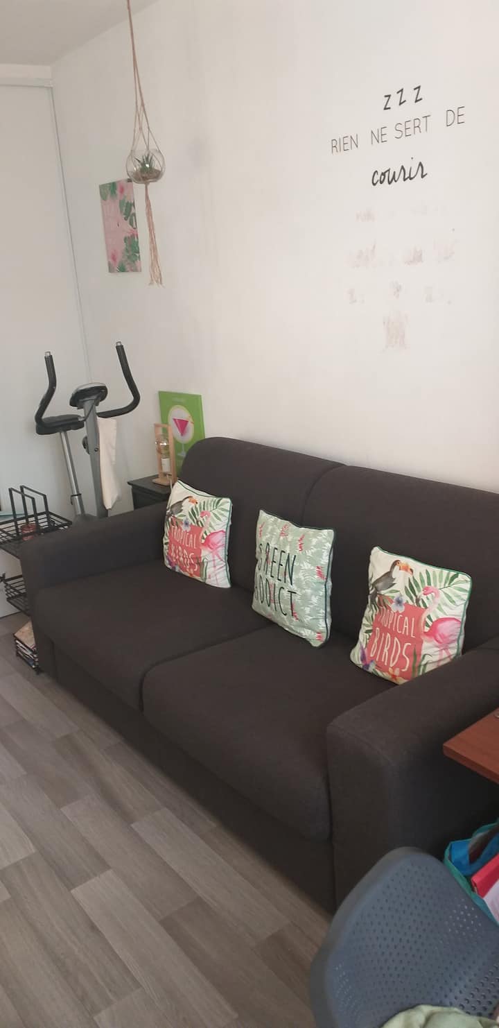 1 Chambre (Canapé/lit Rapido) Dans Maison Au Calme - Vallet