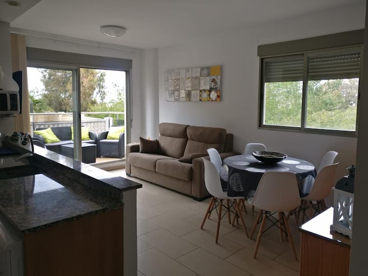 Apartamento A 2n Linea De Playa Con Piscina - Oliva