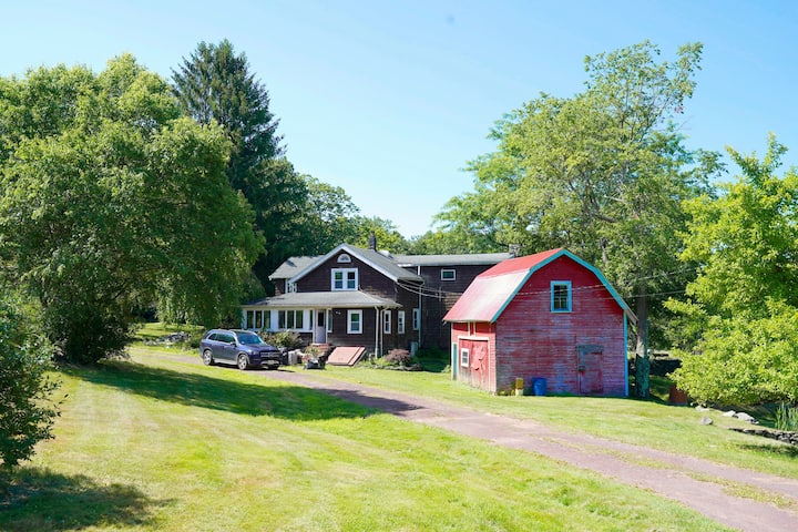 The Shire: Farmhouse | 97 Acres In Kenoza Lake - Bethel, NY