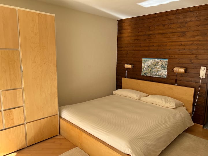 Grand Studio Vue Sur Les Montagnes, Sans Vis à Vis - Leukerbad