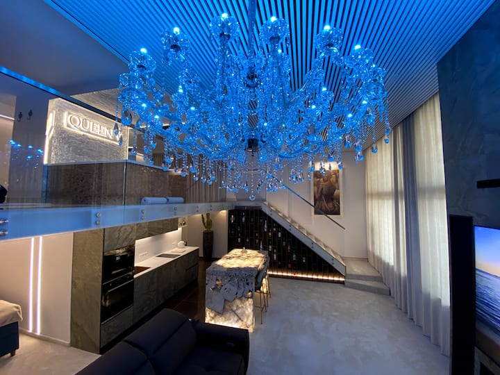 Luxury Queen V Apartment With Jacuzzi - Kaunas