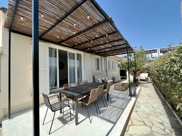 "La Villa Jonquilles", Terrasse/jardin, Clim,6pers - Hyères